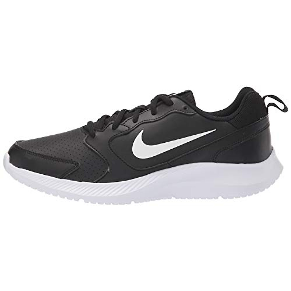 Nike Men's Todos Running Shoe, Black/White, 10.5 Regular US