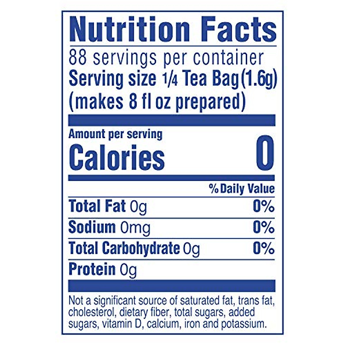 Lipton Cold Brew Iced Tea Bags, Family Size, 22 Count