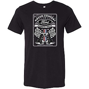 Ford Genuine Parts Racing Tri Blend Shirt, Black Small