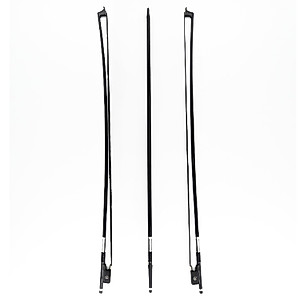 VingoBow 4/4 Size Black Horse Hair Carbon Fiber Viola Bow