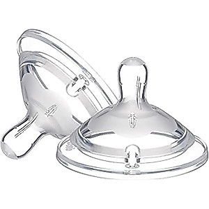 Chicco Tétine Silicone Natural Feeling Flux Rapide Bout Allongé x 2 6 Mois+