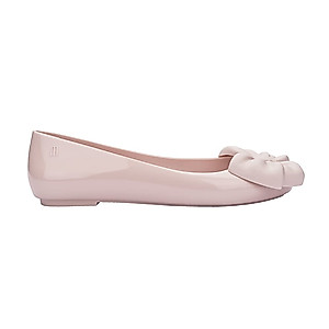 Melissa Womens Sweet Love Soft Bow Ballerina Shoes Pink 6
