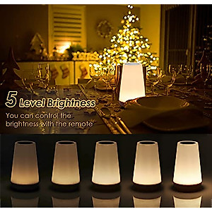 AMEXI Table lamp LED Touch Sensor Bedside lamp + dimmable Warm White Light,Used in lamp for Kids Room Room,Corridor, Living Room USB Rechargeable Night Light (Beige)