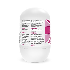 Fresh Kidz Pink Girls Roll On Deodorant - 1.86 fl oz Baking Soda and Aluminum Free 24 Hour Protection for Sensitive Skin