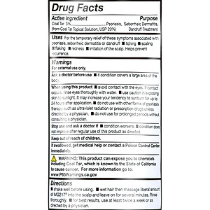 MG217 Medicated Conditioning Coal Tar Formula Shampoo 8 oz (Pack of 3)