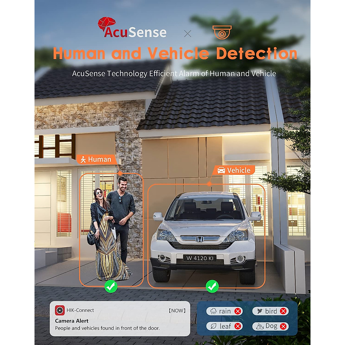 DS-2CD2387G2P-LSU/SL 4mm HIK 8MP 4K Panoramic PoE Turret IP Camera with 24/7 Colorful Imaging, Human/Vehicle Detection, Strobe Light And Audio Alarm, H.265+, Compatible with HIK NVR/Hik-Connect