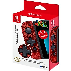 HORI D-Pad Controller (L) (Mario) Officially Licensed - Nintendo Switch