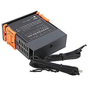 Jeanoko STC-3008 50/60Hz Dual Display Dual NTC Probe Sensor 10A -50°C-70°C Digital Temperature Thermostat Controller (110~220V)