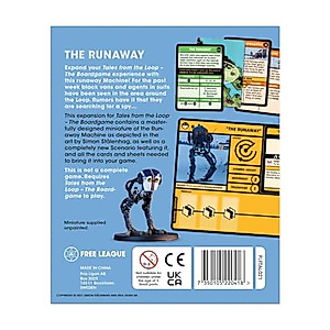 Free League Tales from The Loop Board Game - The Runaway Scenario Pack, Multicolor