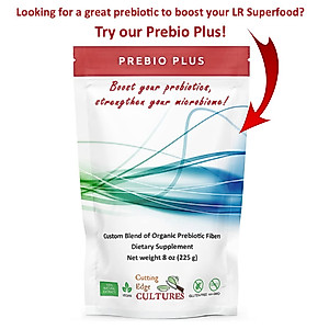 LR SuperFood Starter Culture L. Reuteri ProBiotic As Recommended by Dr William Davis Super Gut, MD Cultured Dairy Low and Slow Yogurt Lactobacillus