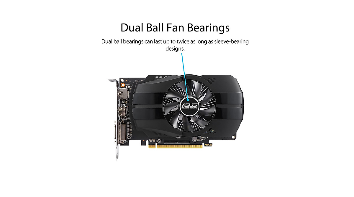 ASUS Phoenix RX 550 Graphics Card - Compact & Durable