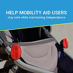 Life Mounts Stroller Safety Reflectors (2 Pack)