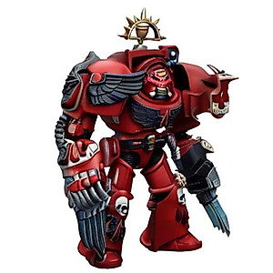 Joytoy 1/18 Action Figure Warhammer 40k Mecha 5.3in High Model Toy Blood Angels Assault Terminators Brother Tyborel