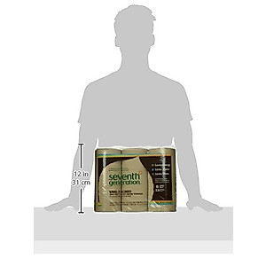 Seventh Generation Unbleached Paper Towel, 6 Count