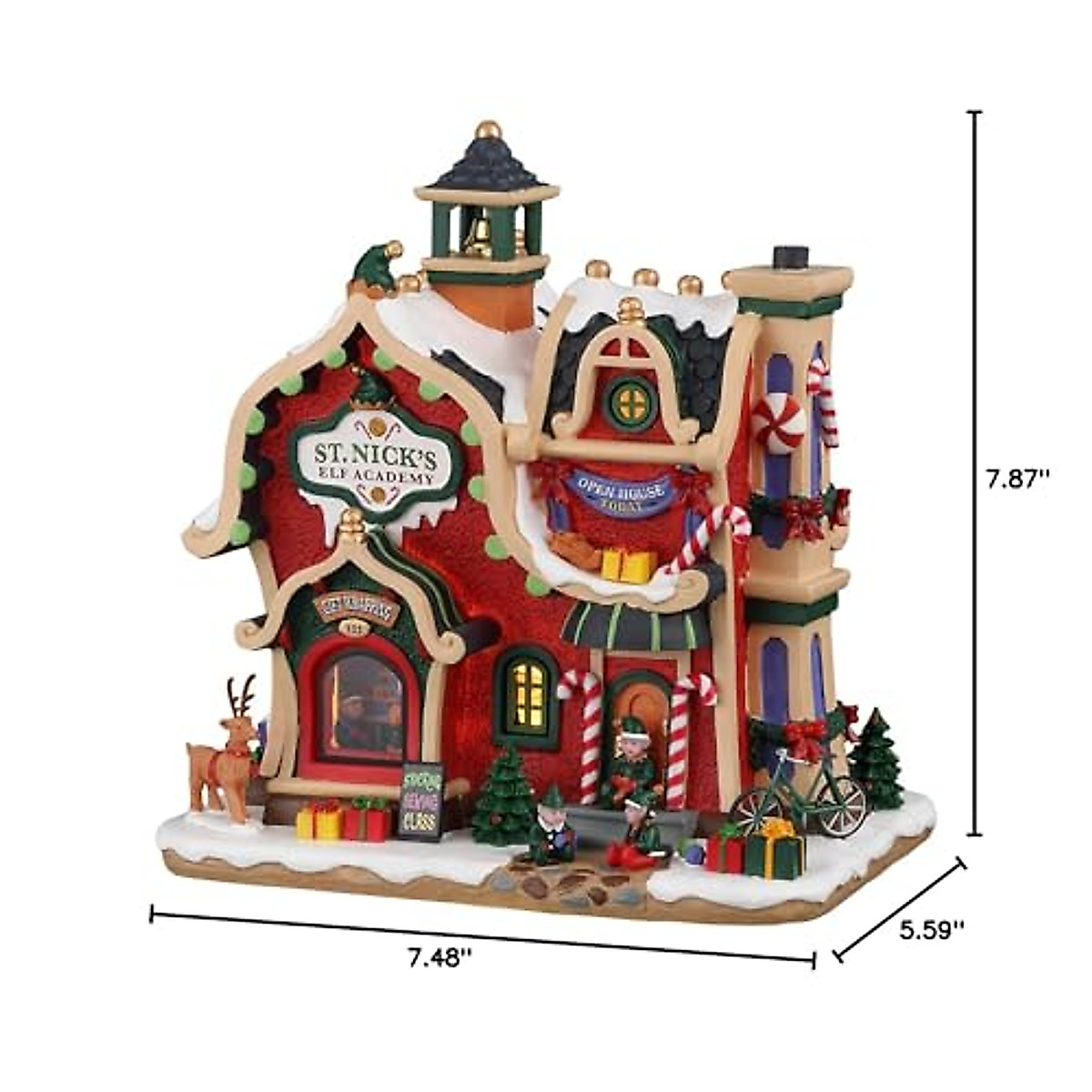 Lemax Village Collection St. Nick's Elf Academy, B/O #95530