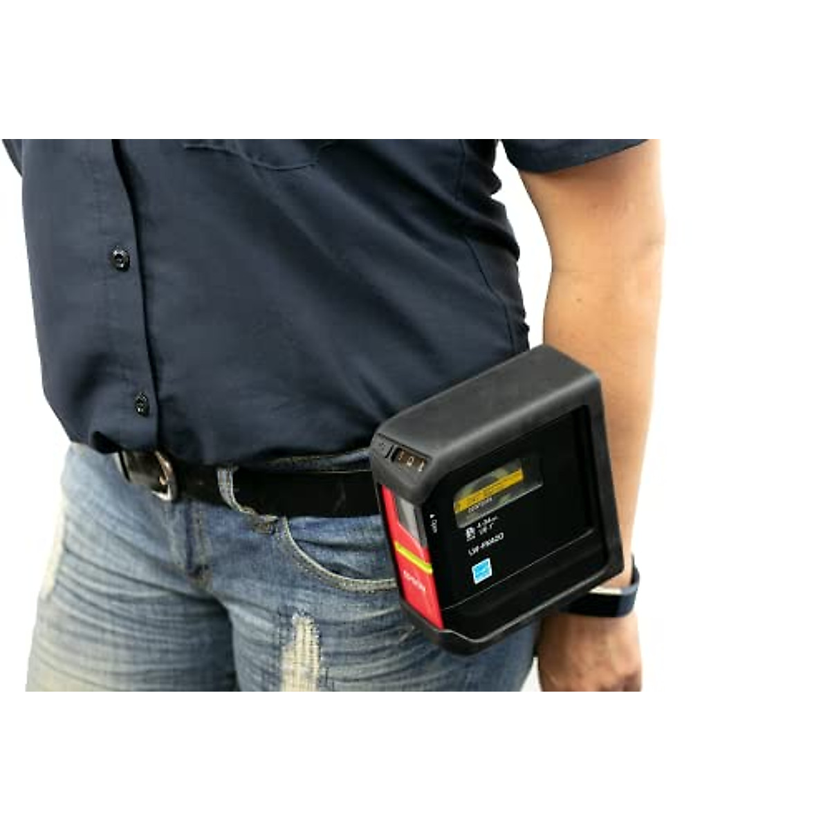 LABELWORKS Epson LW-PX400 Industrial Label Maker Kit - Complete Kit with Accessories, Shrink Tube and Self-Laminating Wrap Compatible, Portable Wireless Label Printer