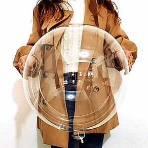 Bobo Balloons 50 Packs, 20 Inch Helium Style Transparent Bubble Clear Balloons for LED Light Up Balloons, Gifts for Christmas,Wedding,Birthday Party Decorations (LED String Not Included)