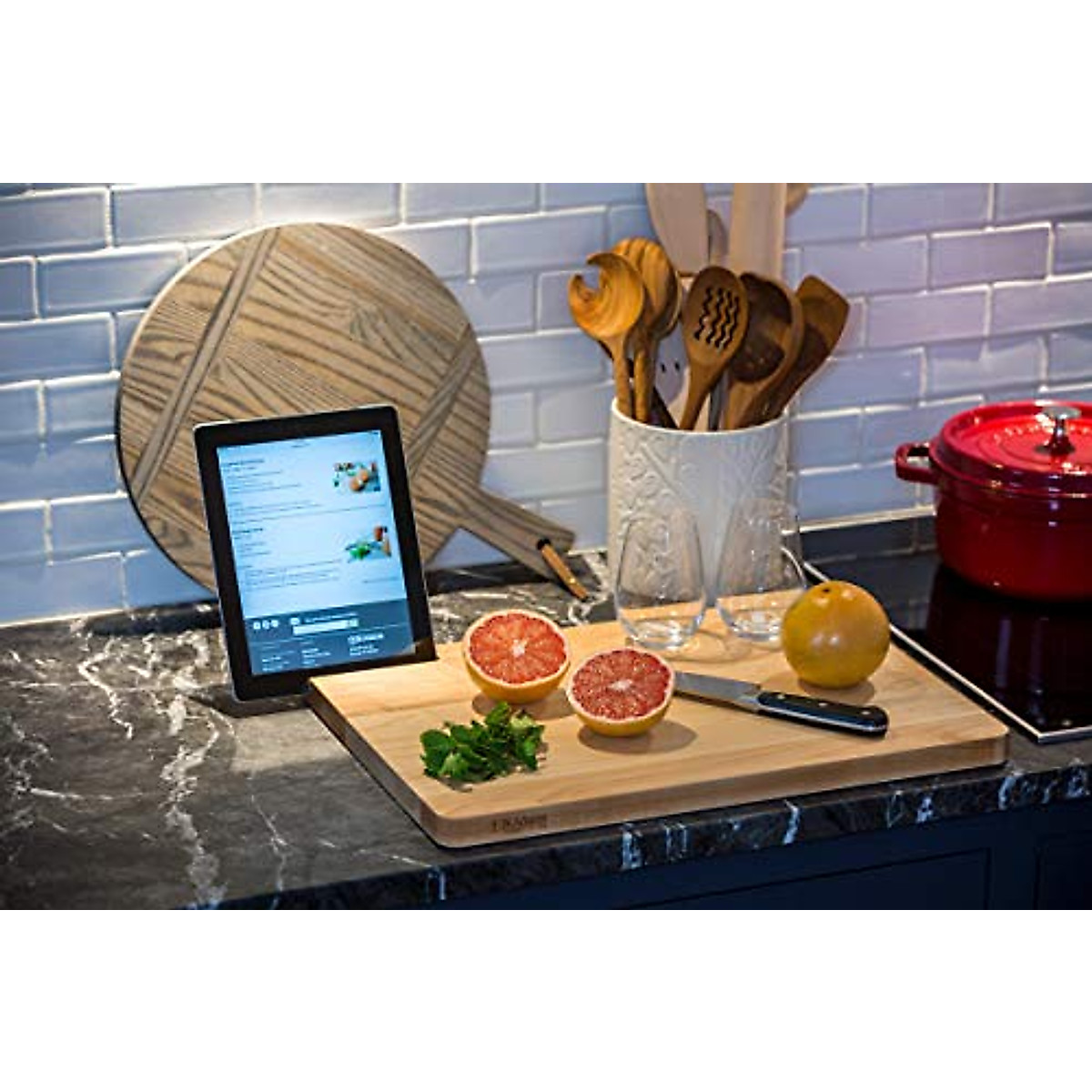 J.K. Adams 20-Inch-by-14-Inch Maple Wood Pro-Classic Cutting Board