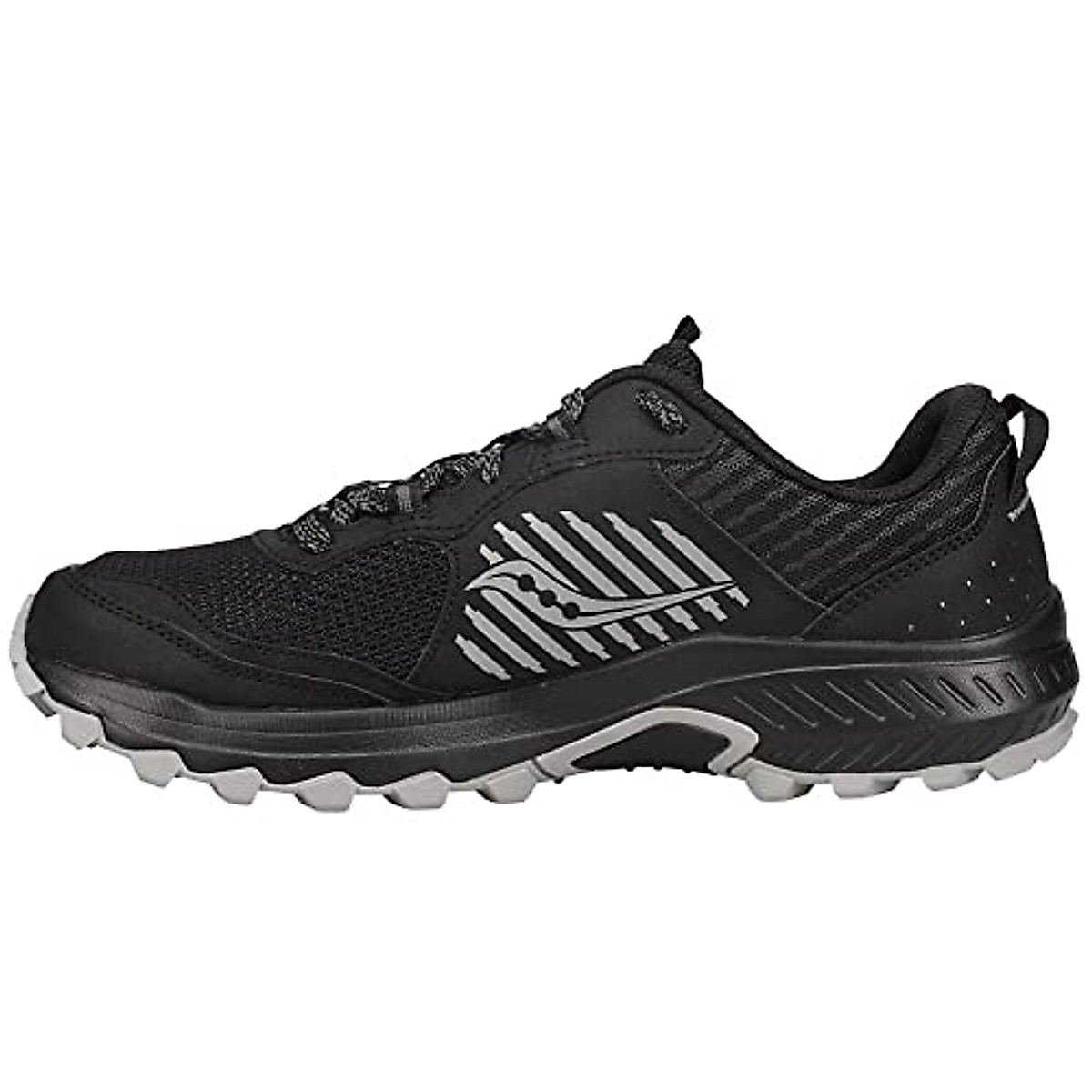 Saucony Men's Excursion TR15 Trail Running Shoe, BLACK/SHADOW, 11.5