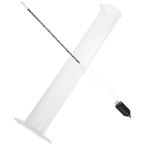 Hohopeti 1 Set Hydrometer Maple Syrup Density Kit Syrup Tools Maple Syrup Measuring Tools Maple Syrup Density Measuring Tools Maple Syrup Supplies Maple Syrup Test Cup Glass