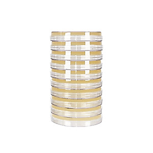 Tryptic Soy Agar (TSA), with Typtone & Soytone, General Growth Medium, (10-Pack), Pre-Poured 15x100mm Petri Plates