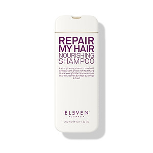 ELEVEN AUSTRALIA Repair My Hair Nourishing Shampoo Rebuild Damaged Hair & Protect From Heat Styling - 10.1 Fl Oz