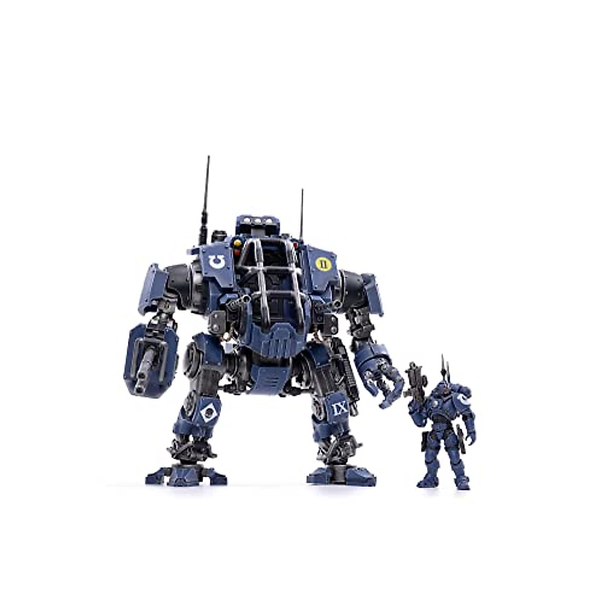 HUAXI DARK SOURCE(HAINAN)TECH JOYTOY Warhammer 40K INVICTOR Tactical WARSUIT 1/18 FIG, Multicolor