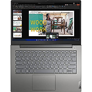Lenovo Latest ThinkBook 14 Gen 4, 12th Gen Intel i7-1255U, 14.0" FHD (1920 x 1080) IPS, Anti-Glare, Touchscreen, 512GB SSD, 16GB DDR4 RAM, Thunderbolt 4, Warranty, Win 11 Pro - Mineral Grey