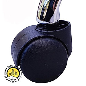 DevLon NorthWest Salon Stool with Back Rest Saddle Hydraulic Spa Stool (LIGHT PINK)