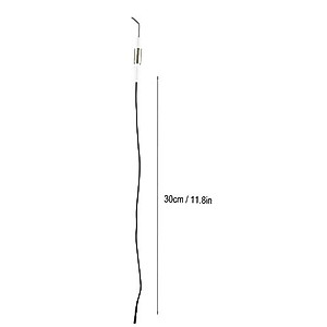 Ranvo Igniter Electrode, Durable BBQ Igniter Kit, Sturdy Ceramic + Ferrochrome Aluminum Material for Gas Oven Stove Heater Home