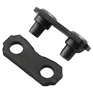 ZZLZX Chain Joint 12Sets 3/8" Steel Chainsaw Chain Joiner Link for Joining 325 058 Chain, 3/8" Preset Tie Strap