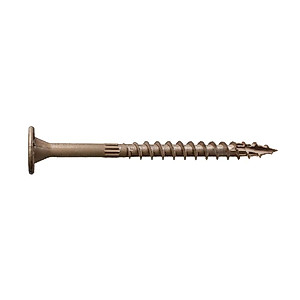 Simpson Strong-Tie SDWS22400DB Strong-Drive SDWS Timber Screw (Exterior Grade) — 0.220 in. x 4 in. T40, Tan (600-Qty)