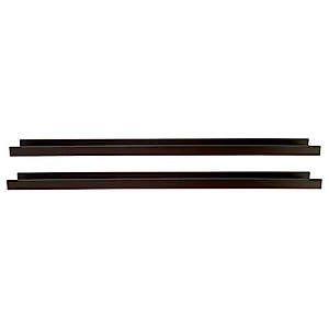 Kiera Grace Modern Floating-Shelves, Set of 2, Espresso