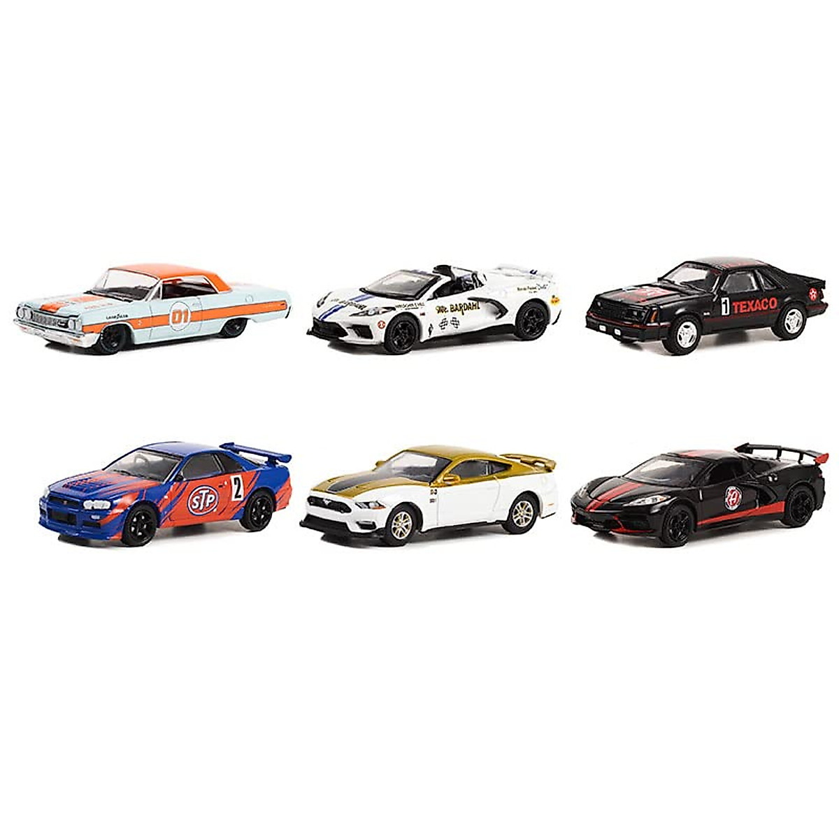 Greenlight 41150 Running on Empty Series 15 Complete Set of Six (6) Diecast Models 1:64 Scale