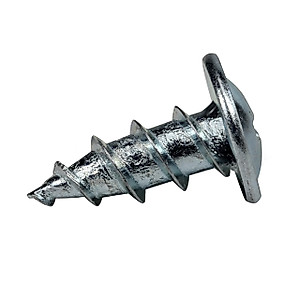 100 Pack Rok Hardware #8 x 1/2" (12.7mm) Standard Thread Truss Head Screws Wood Work MDF Zinc, ROKS8X12TPSZ