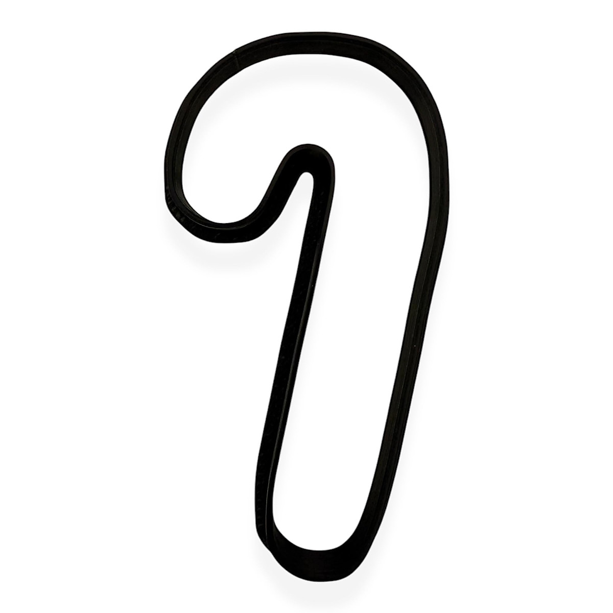 Christmas Candy Cane Cookie Cutter with Easy to Push Design, for Baby Showers, Work Events, and Birthday Celebrations (4 inch)