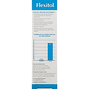 Flexitol Very Dry Skin Cream,Rich Moisturizing Body Cream with Urea, 4.4 Ounce Tube