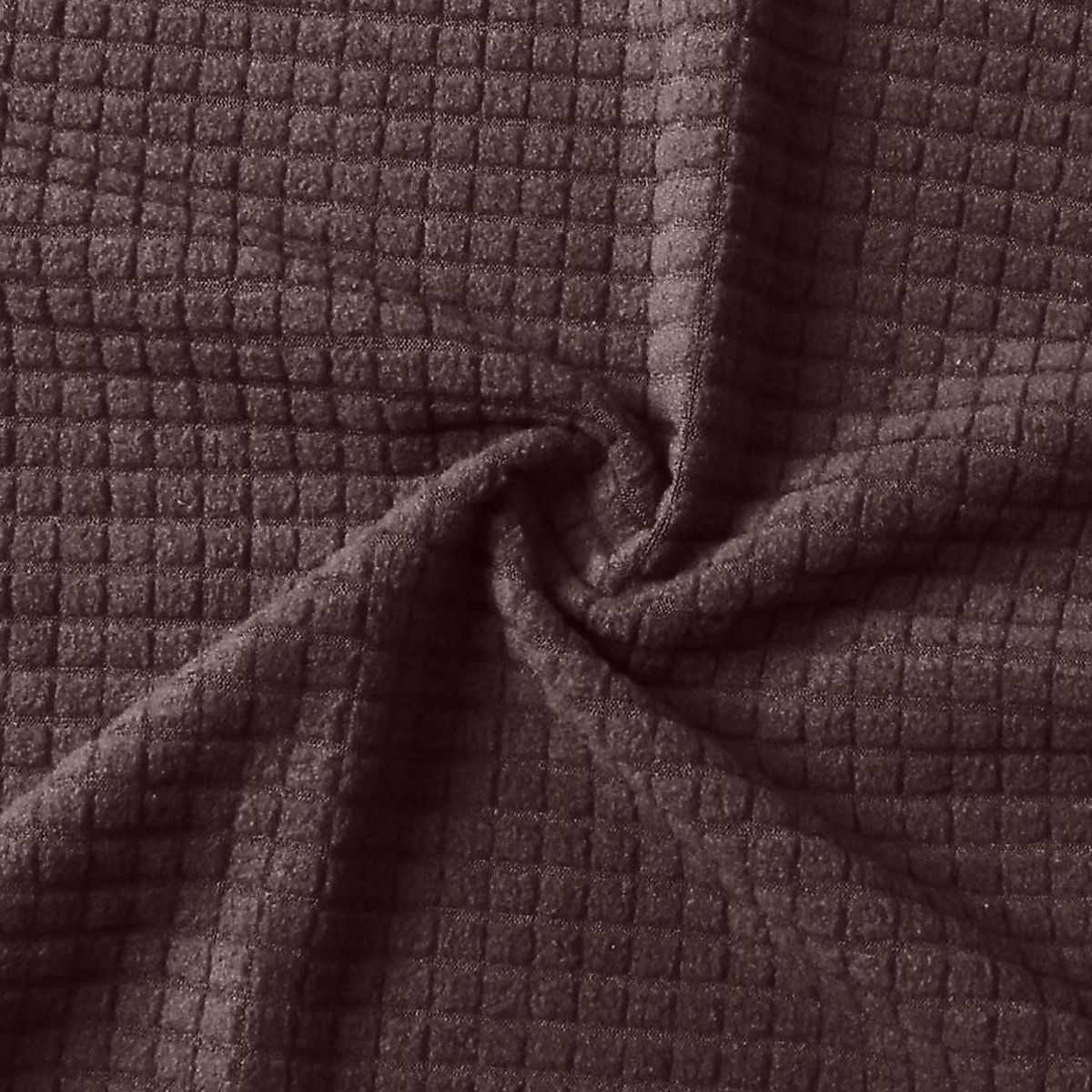 VOSAREA Arm Covers for Sofa 2pcs Chair Arm Protectors Sofa Armrest Cover Universal Sofa Armchair Slipcovers Recliner Chair Arm Cover for Home Office (Dark Coffee) Couch Armrest Covers