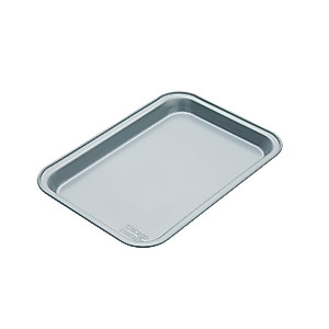 Chicago Metallic Professional Compact Baking Set with Non Stick Roasting Tin, Cupcake Tray, Baking Tray and Roasting Rack, Carbon Steel, 4 Pieces