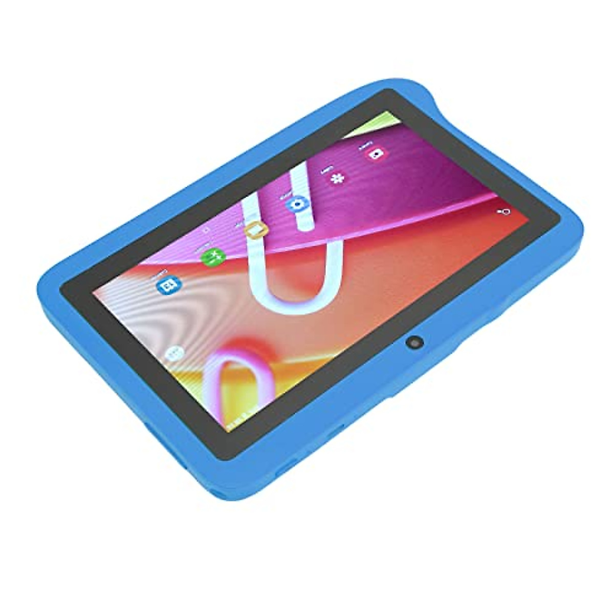 CHICIRIS HD Tablet, US Plug 100240V 5MP Front 8MP Rear Kids Tablet for Reading for 10.0 (Blue)