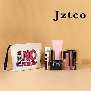 Jztco Emperors Llama Gifts for Halloween Birthday Christmas Gifts Funny Cartoon Movie Gift Llama Lover Gift Inspired Gift for Women Movie Lovers Friends Witchy Gifts Makeup Bag