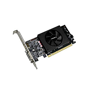 GIGABYTE GeForce GT 710 1GB Graphic Cards and Support PCI Express 2.0 X8 Bus Interface. Graphic Cards GV-N710D5-1GL REV2.0