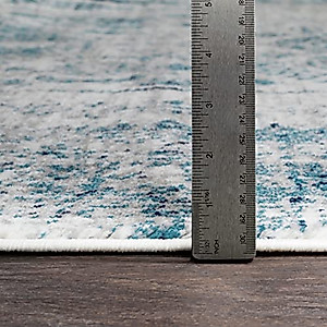 Artistic Weavers Desta Vintage Oriental Area Rug,6'7" x 9',Blue/White