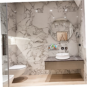 RORPOIR 1pc Stainless Steel Shelf Bathroom Shelf Organizer Shower Organizer Shelf Kitchen Holder Rack Metal Wire Basket Bin Kitchen Sink Holder Sink Drying Holder Sponge Shampoo Rack