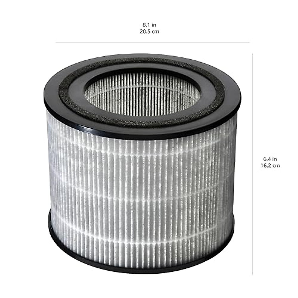 Amazon Basics - Air Purifier Replacement 3-In-1 Filter for Amazon Basics Air Purifier B0CL993435 (NOT for other models), Covers Up to 1067 Sq Ft, 1 Pack