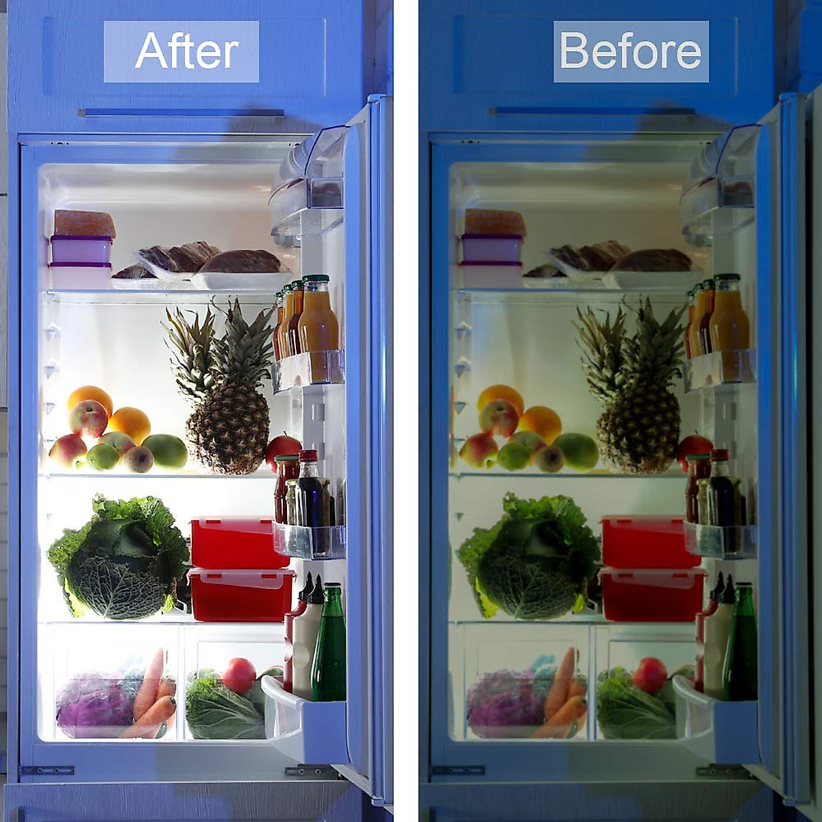 Vgogfly LED Refrigerator Light Bulb 40W Equivalent 120V A15 Fridge Waterproof Bulbs 5 W Daylight White 5000K E26 Medium Base Freezer Ceiling Home Lighting Lamp Non-dimmable(1 Pack)