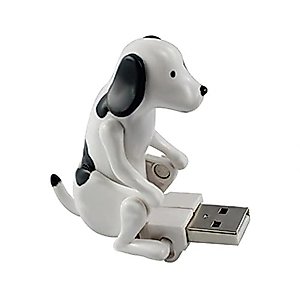 Connectors Puppy Dog U Disk Memory Stick Funny Rascal Humping Dog Office Worker USB Flash Disk Drive Spot Device Relieve Press - (US, Color: White 64GB)