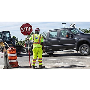 Ergodyne unisex adult Class Two-tone Reflective Safety Pants, Lime, Large-X-Large