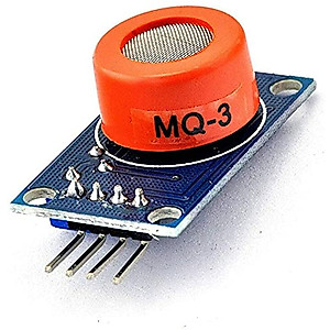 6PCS MQ-3 MQ3 Alcohol Sensor Module Breath Gas Detector Ethanol Detection for Arduino Raspberry Pi ESP8266 MQ2 5V DC