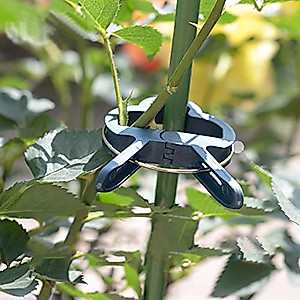 CYEAH 120 PCS Plant Clips, 2 Sizes Tomato Clips Garden Clips Plant Support Clips for Flower Vine Vegetables Tomatoes Climbing, Supporting Stems, Vines Grow Upright（Green）